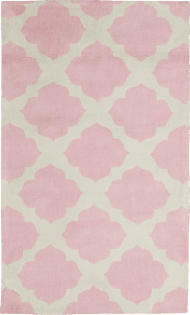 Amaya Pink 3 x 5 Rug - Rooms To Go