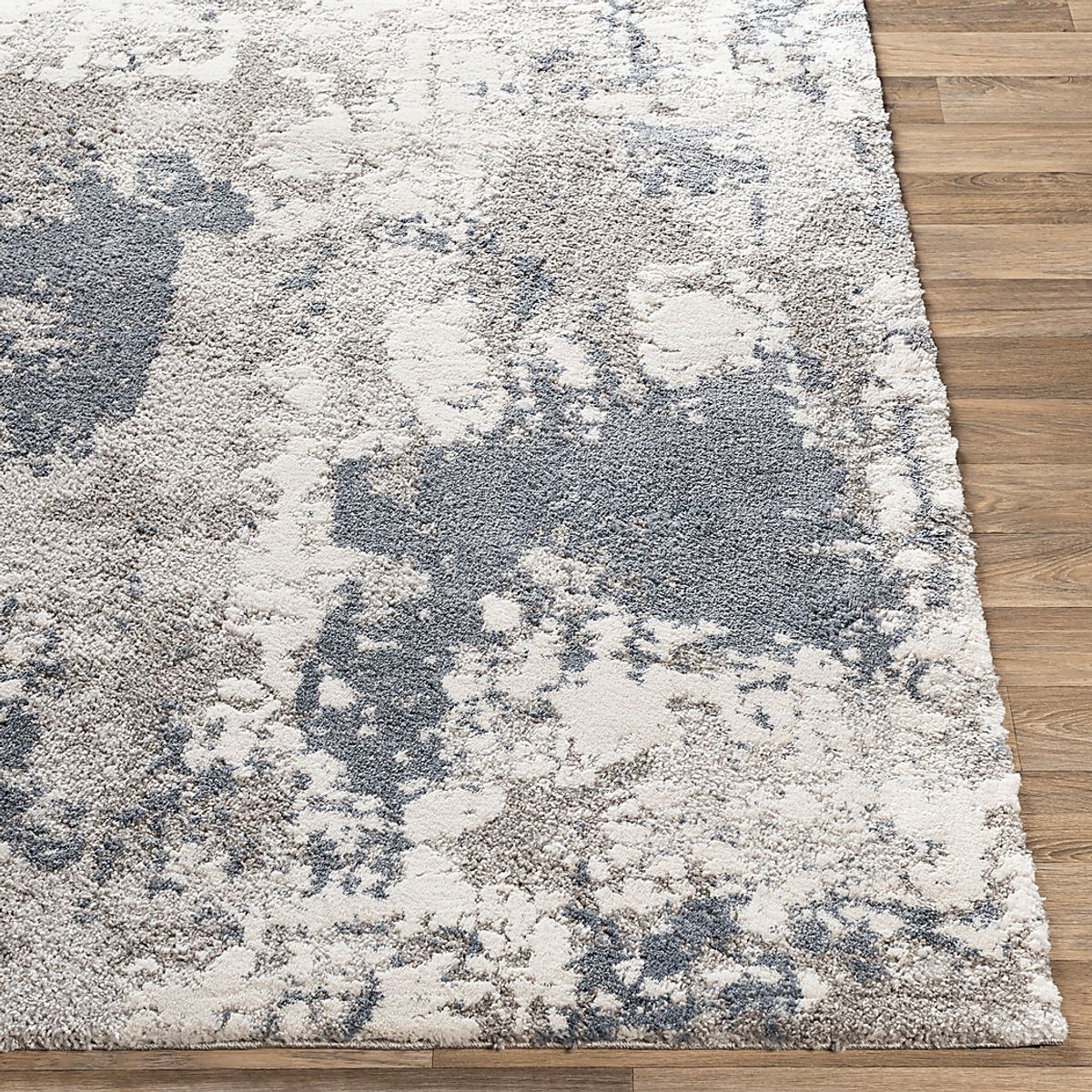 Amerah Denim Blue Rug | Rooms to Go