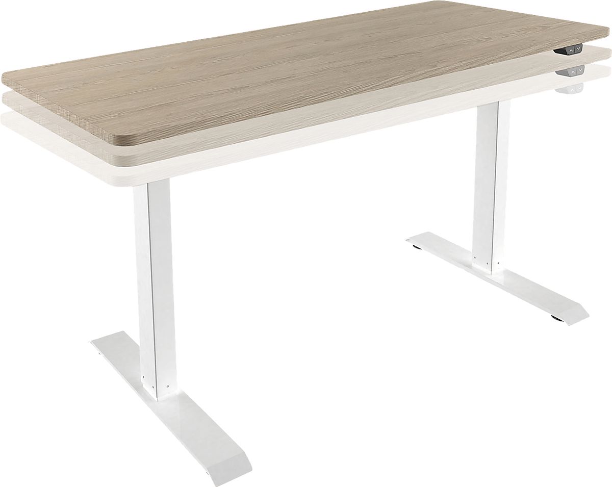 Ameslin Gray Brown Desk | Rooms to Go