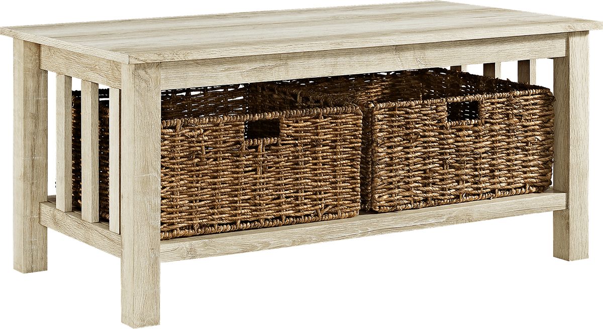 Amilly White Colors,White Cocktail Table | Rooms to Go