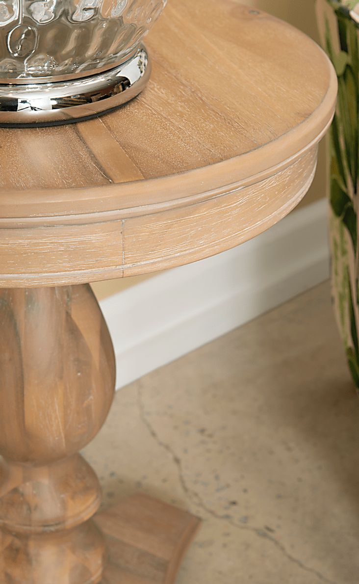 Amorette Natural Accent Table - Rooms To Go