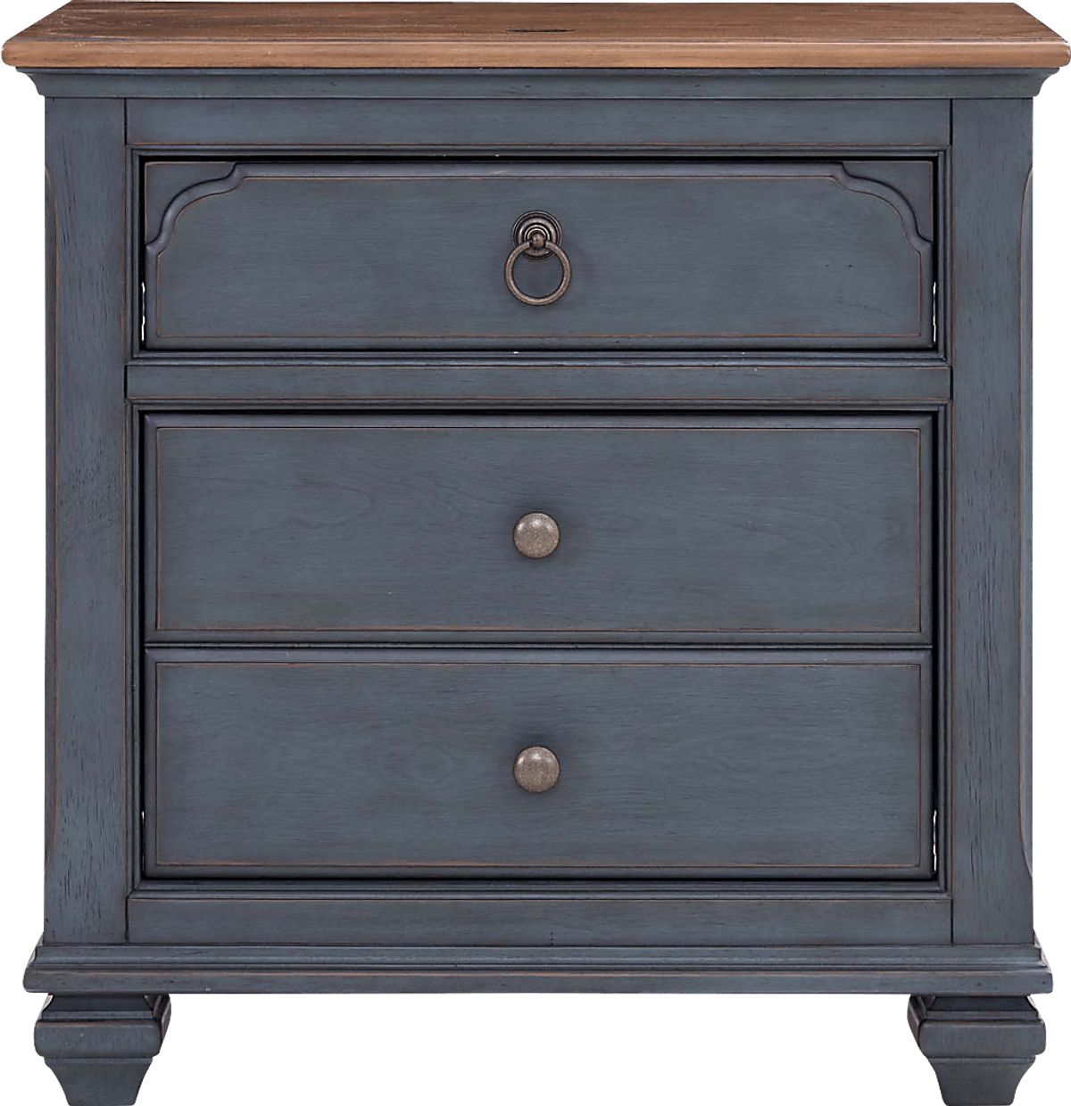 Amoyr Blue Colors Nightstand | Rooms to Go