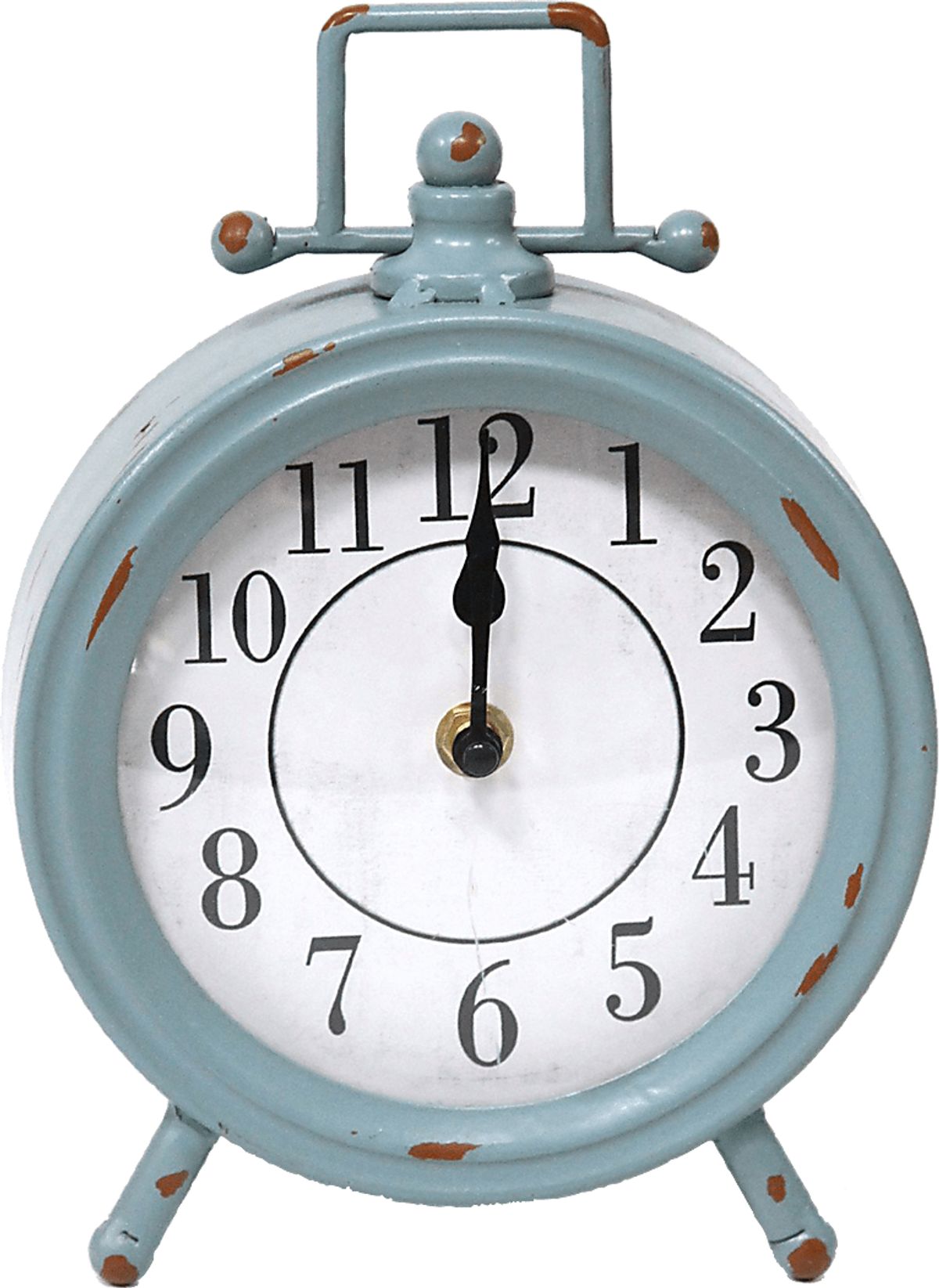 Ancona Blue Clock | Rooms to Go