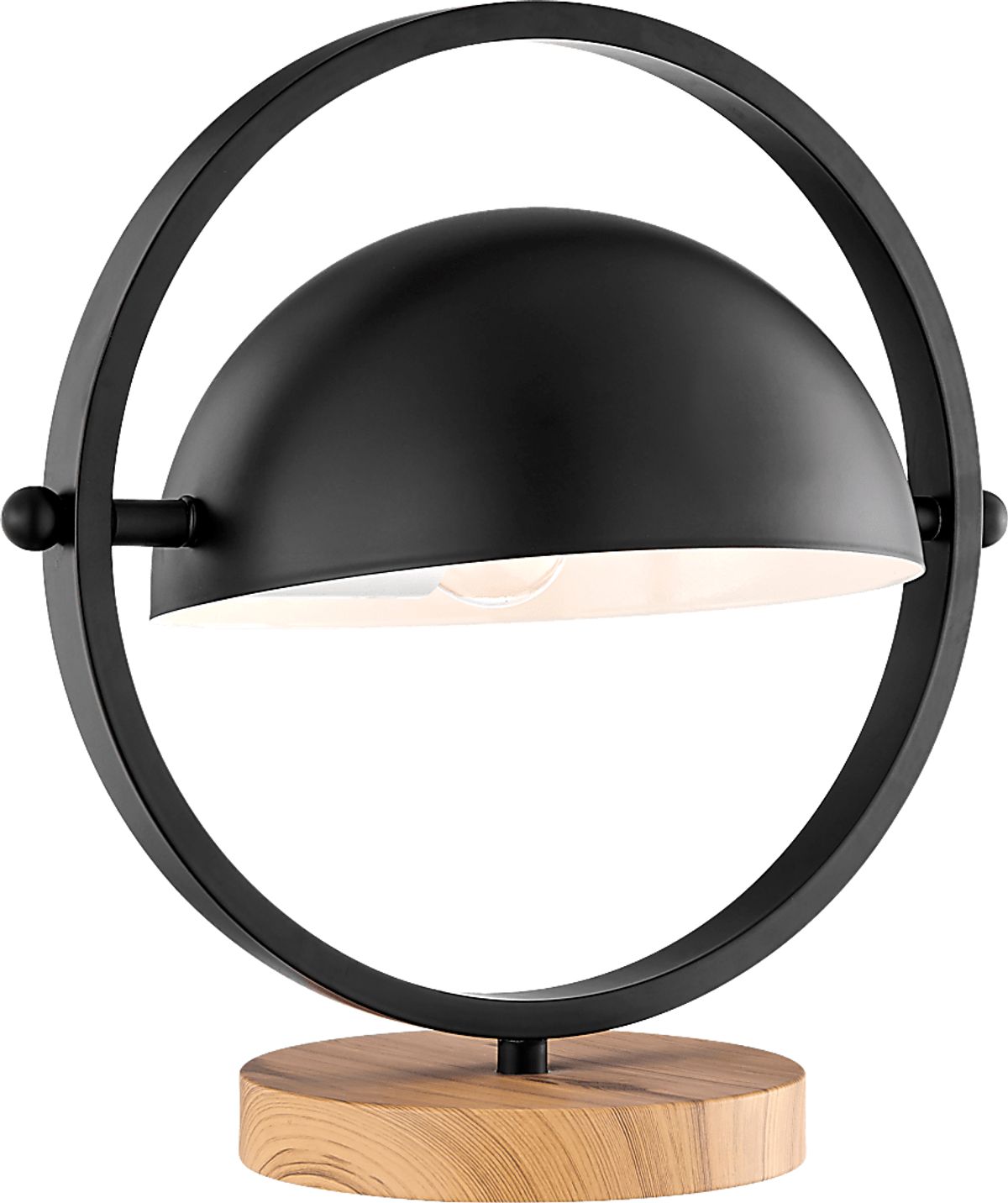 Ancroft Circle Black Table Lamp | Rooms to Go
