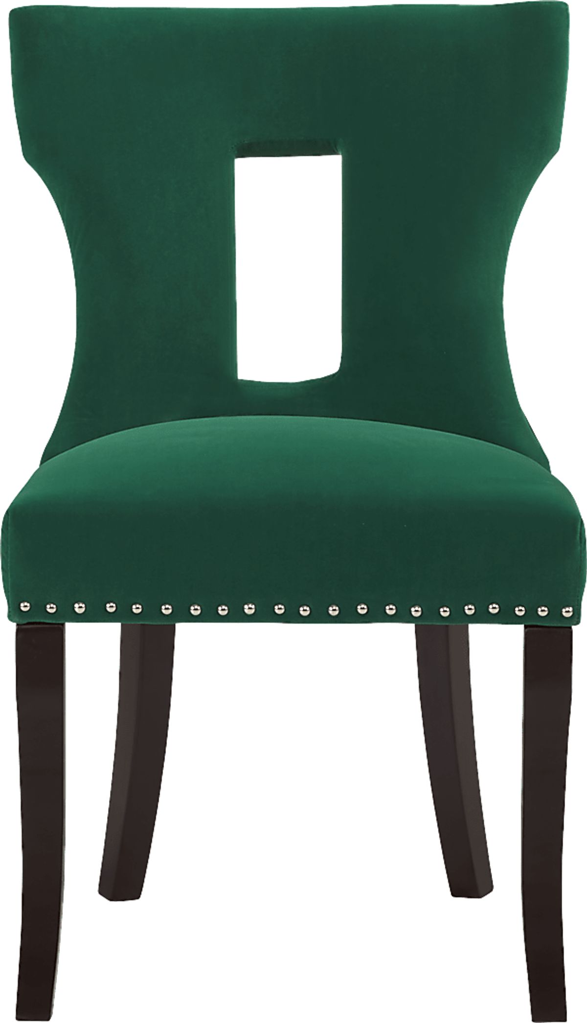 Andalasia Black Black,Colors Green Side Chair | Rooms to Go