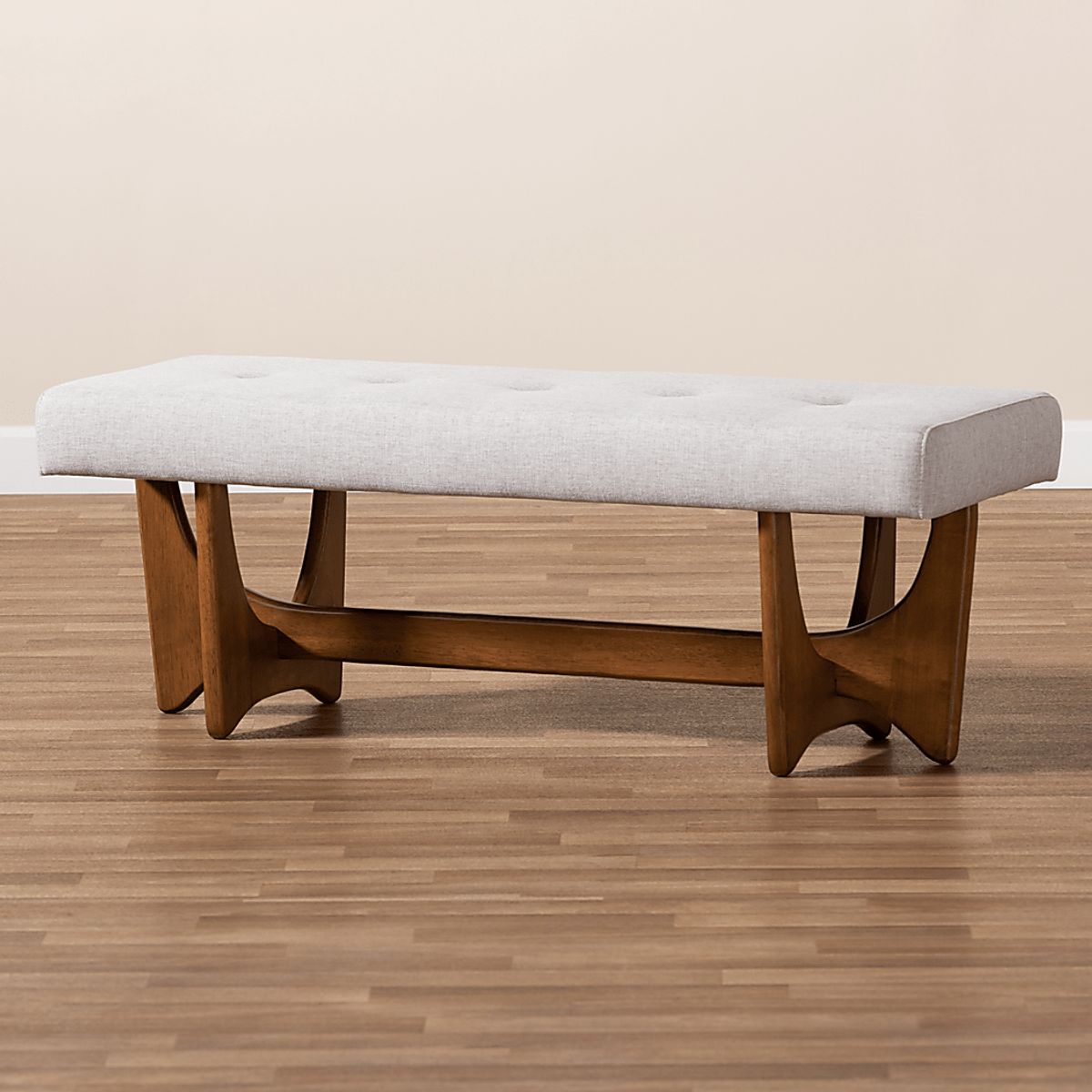 Andor Beige Bench | Rooms to Go