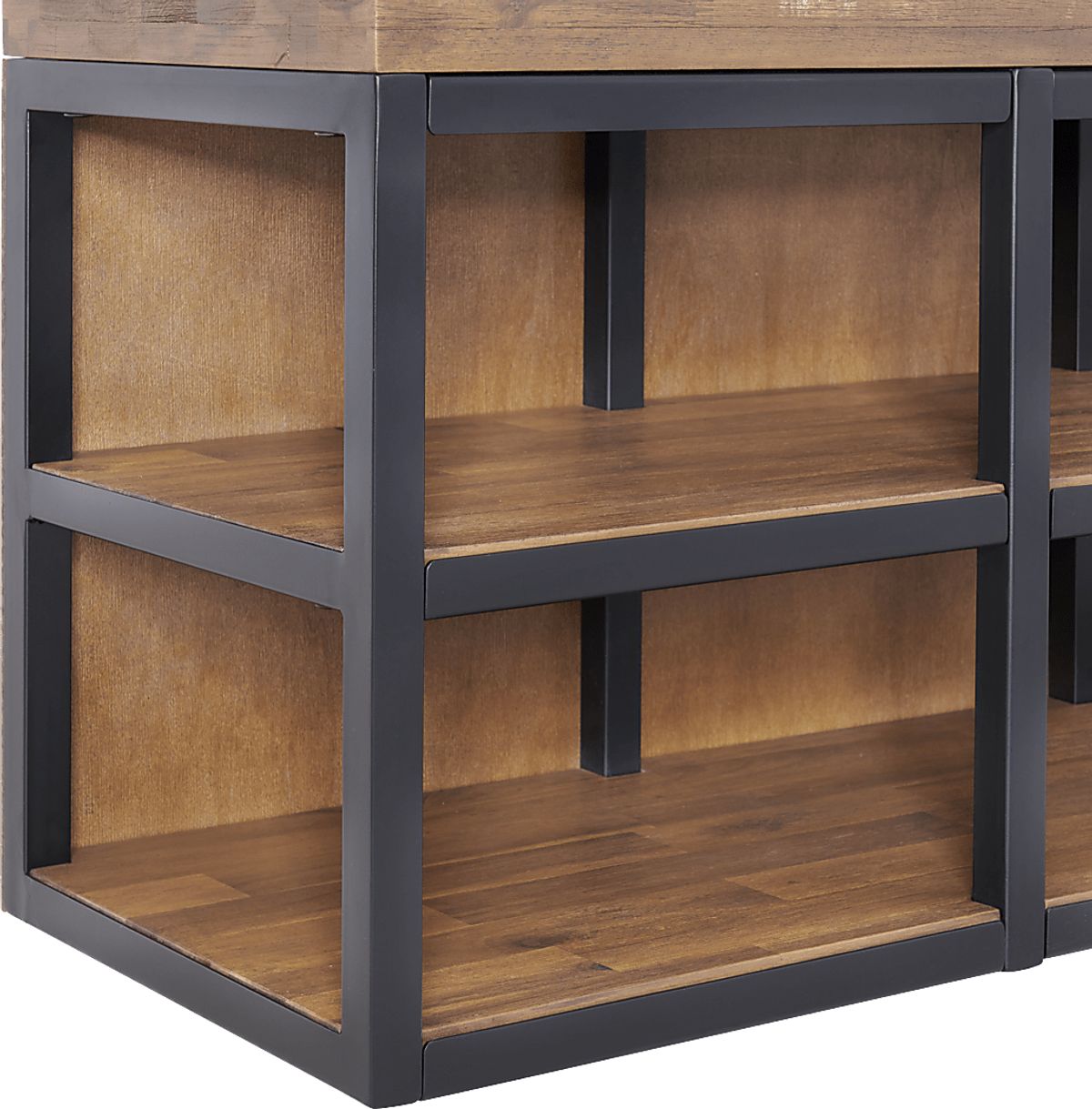 Andrex Brown Dark Wood Halltree | Rooms to Go