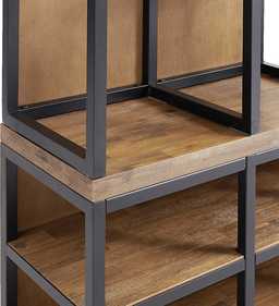 Andrex Brown Dark Wood Halltree | Rooms to Go