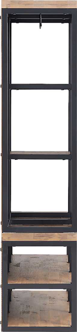 Andrex Brown Dark Wood Halltree | Rooms to Go