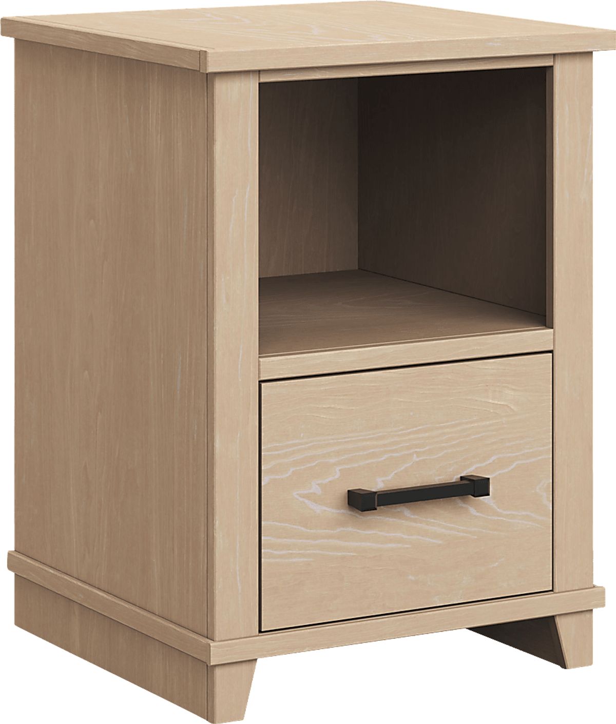 Aneya Beige Colors,Light Wood,White End Table | Rooms to Go