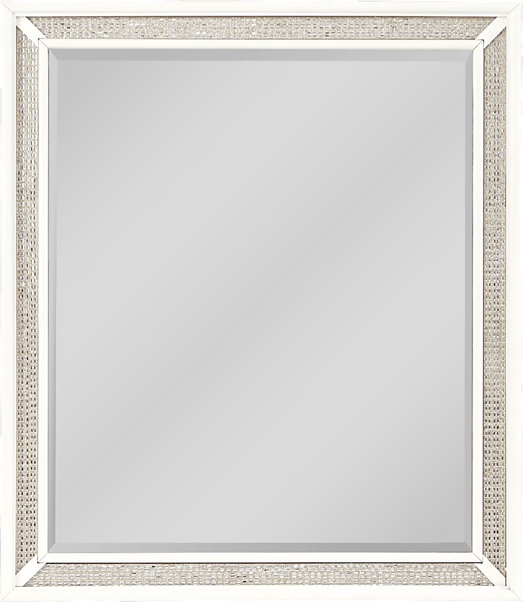 Angelique White Colors,White Mirror - Rooms To Go