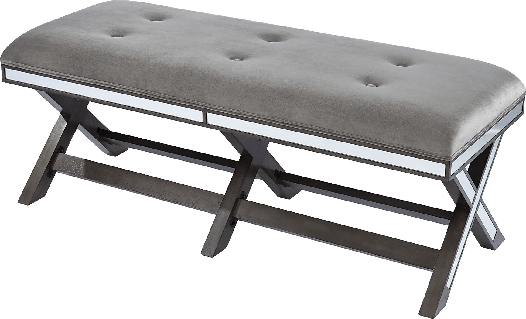 Angleston Gray Bench - Rooms To Go