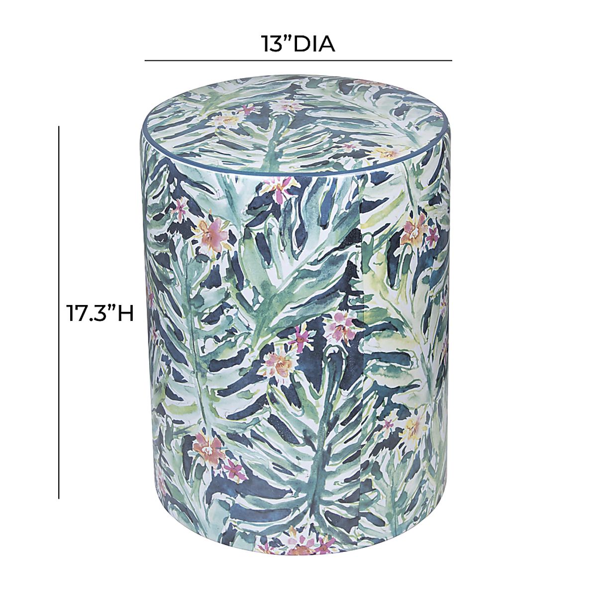 Annalinde Green Stool | Rooms to Go