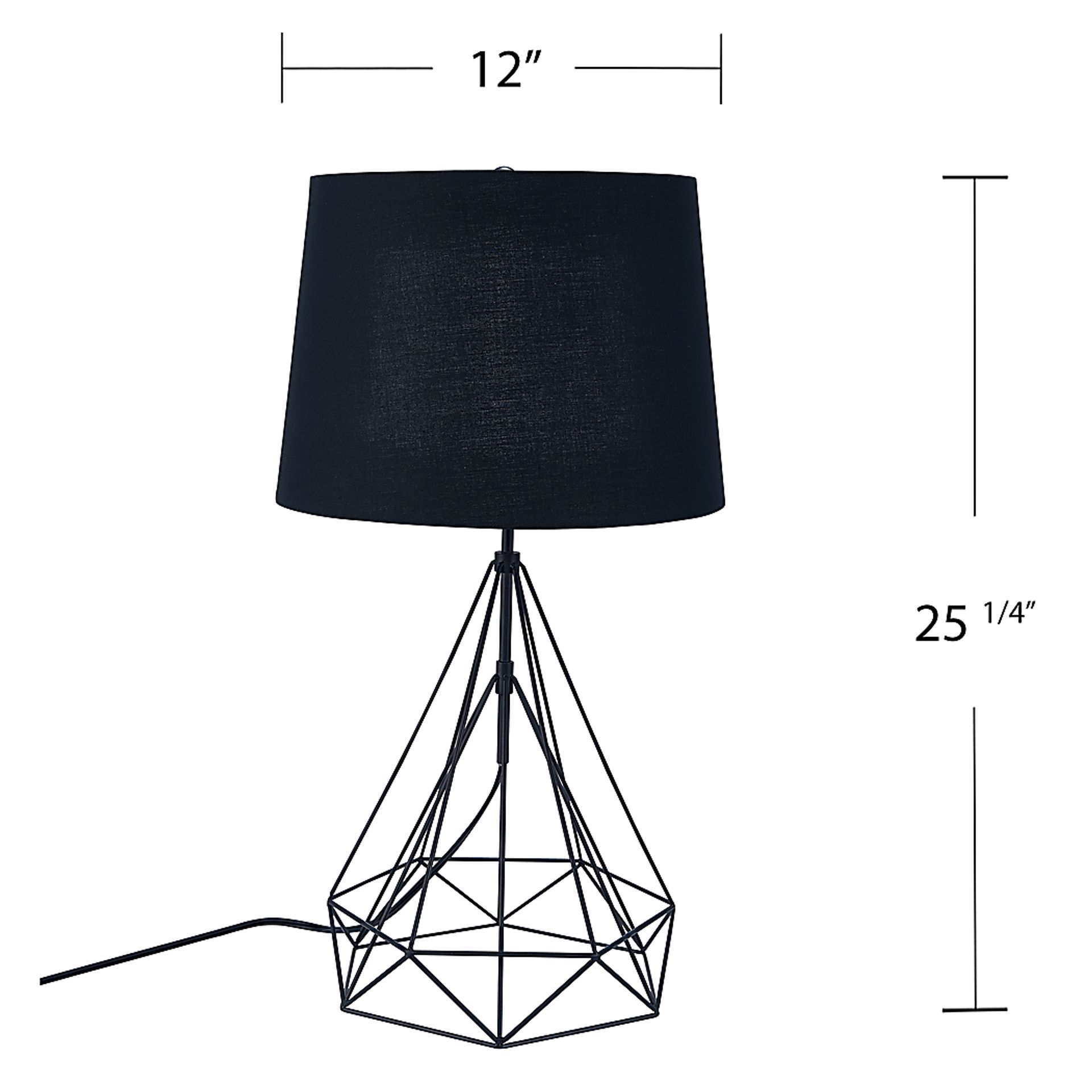 Anthony Avenue Black Table Lamp | Rooms to Go