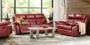 Antonin Red Leather Rocker Recliner | Rooms to Go