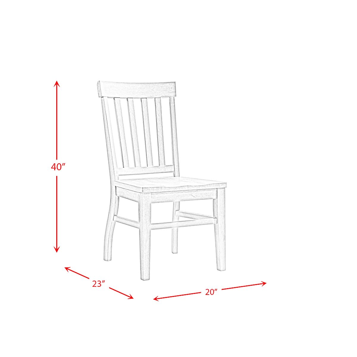 Antsarts Natural Light Wood Dining Chair | Rooms to Go