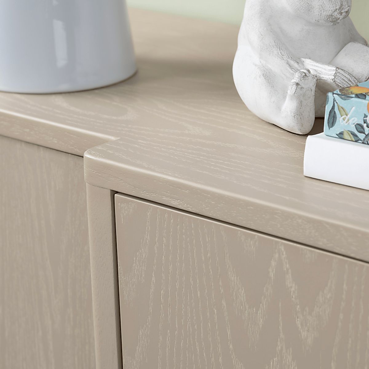 Appennini Cream Colors,Light Wood,White Beige Sideboard | Rooms to Go