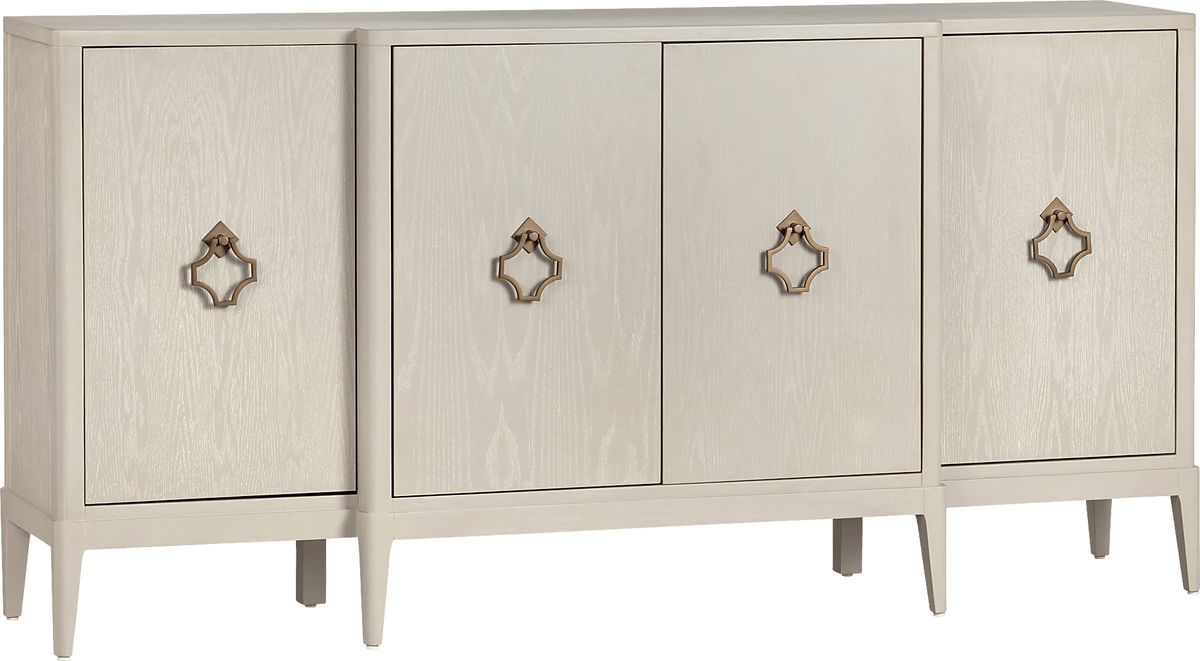 Appennini Cream Colors,Light Wood,White Beige Sideboard | Rooms to Go