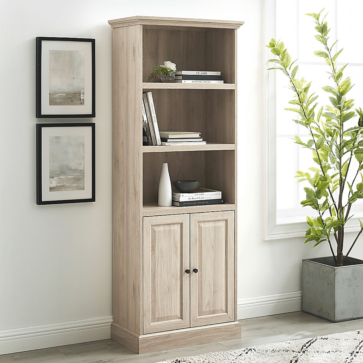 Arboles Birch Bookcase - Rooms To Go