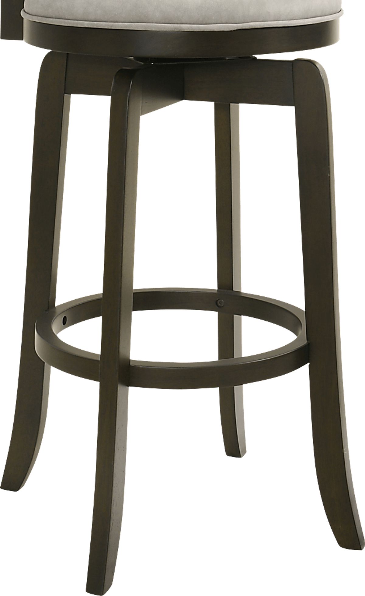 Arcanen II Dark Gray Polyester Fabric Counter Height Stool | Rooms to Go