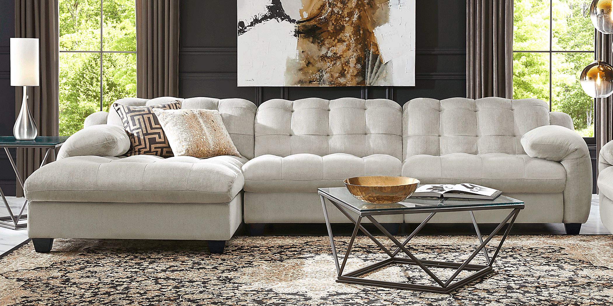 Lane Sofa Sectionals With Recliners | Baci Living Room