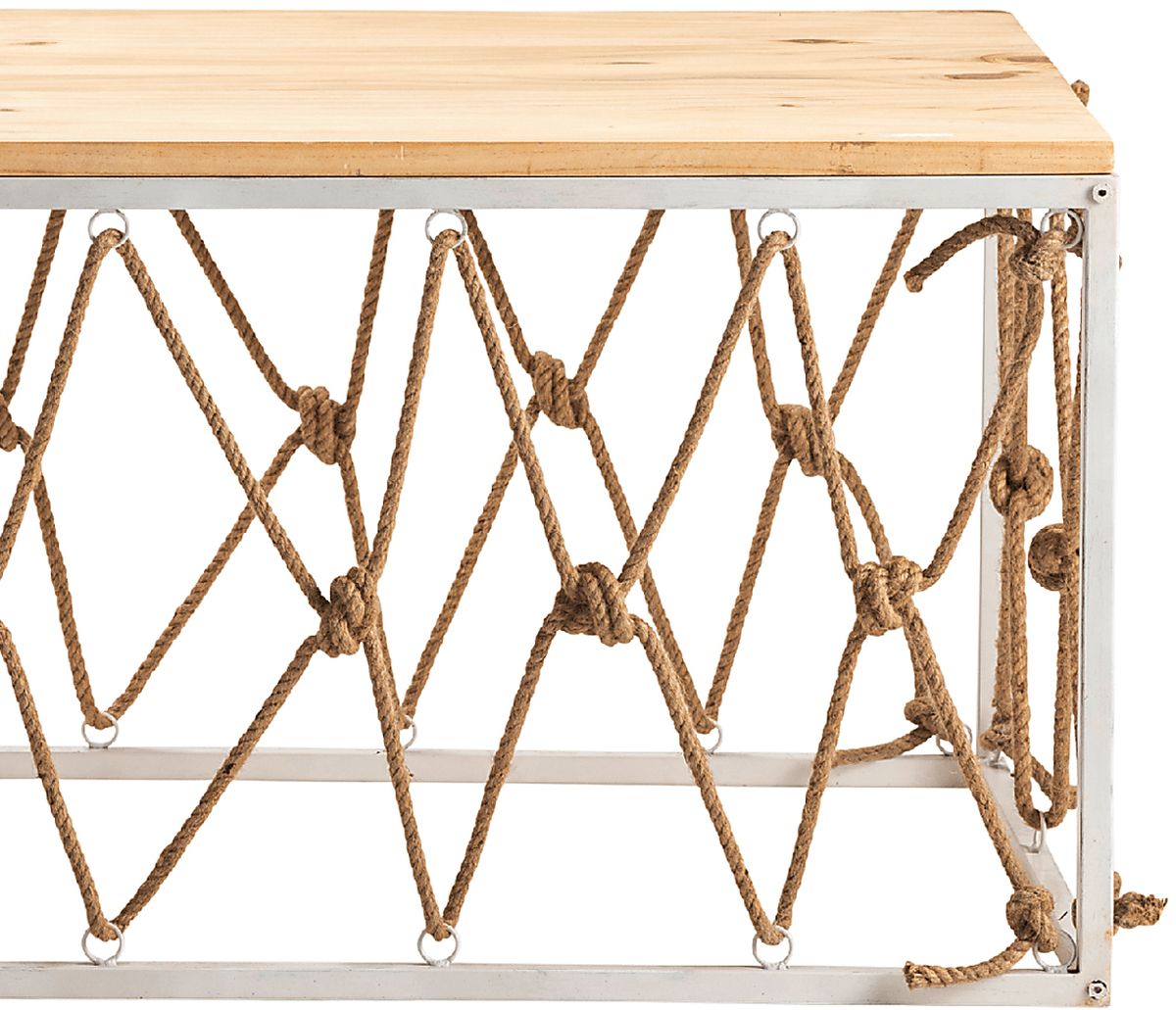 Arelia Natural Light Wood Cocktail Table | Rooms to Go