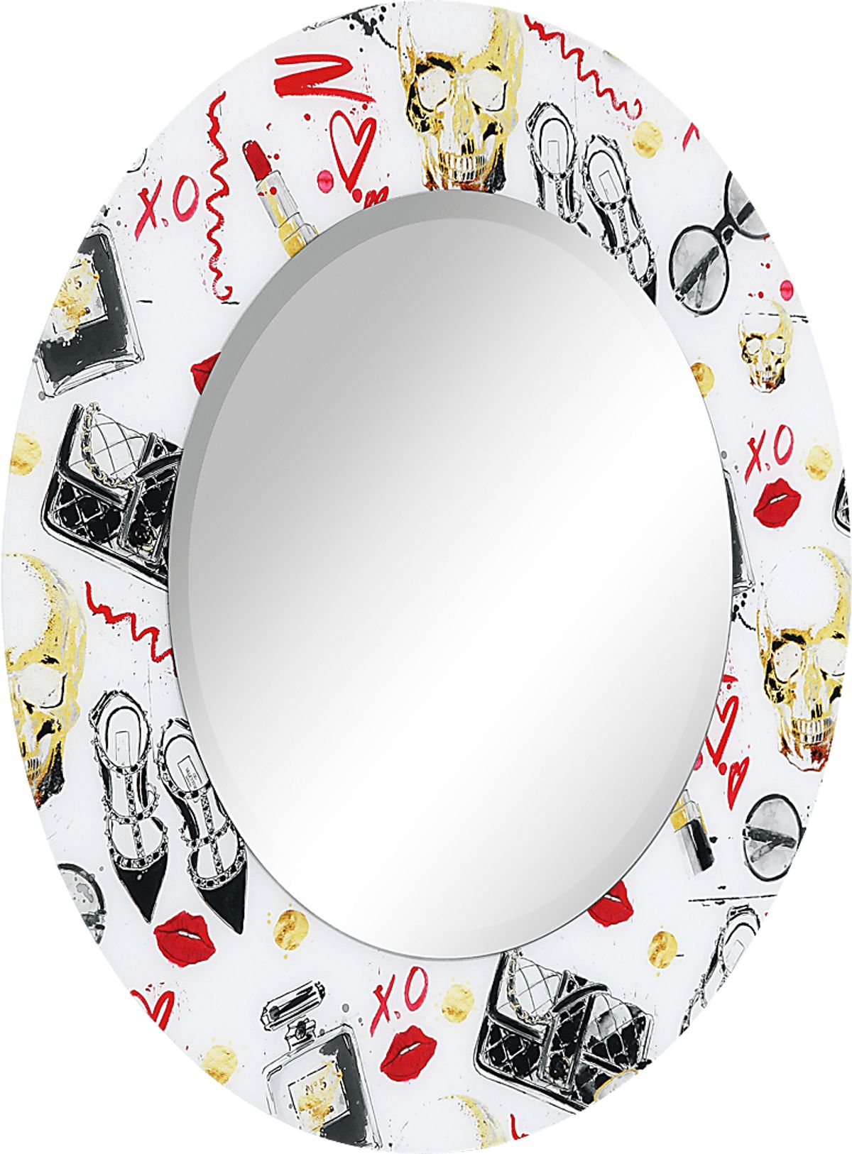 Arisa Red Mirror | Rooms to Go
