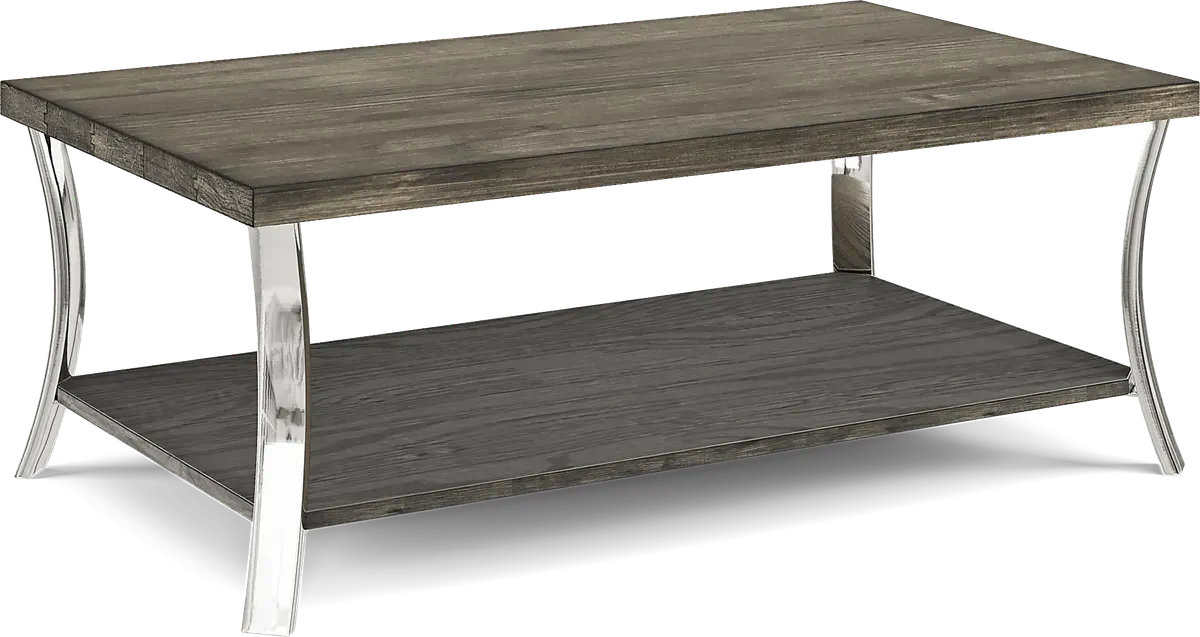 Arland Brown Dark Wood Cocktail Table | Rooms to Go