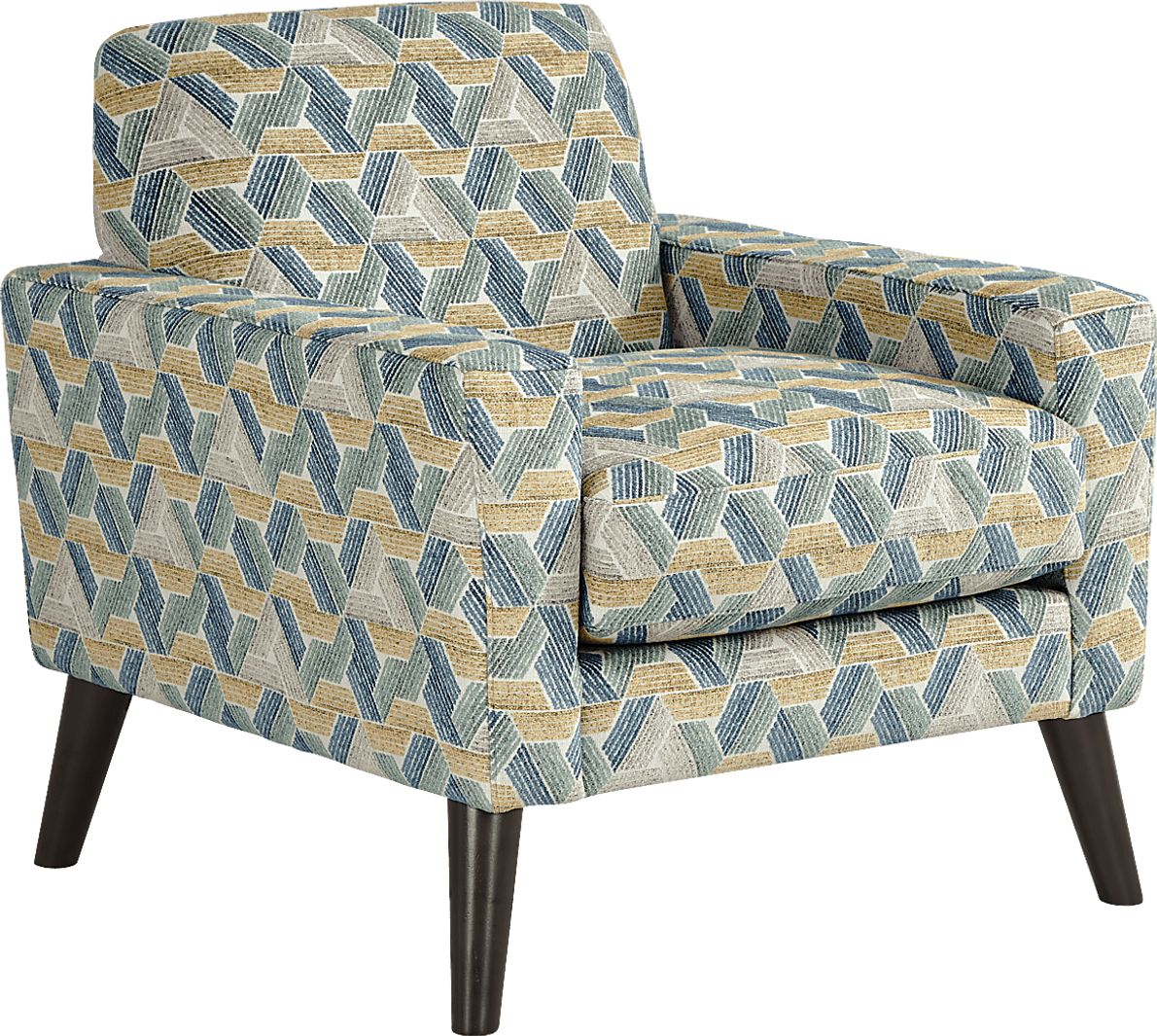 Drew & Jonathan Arlington Multi Jacquard Fabric Accent Chair - Rooms To Go
