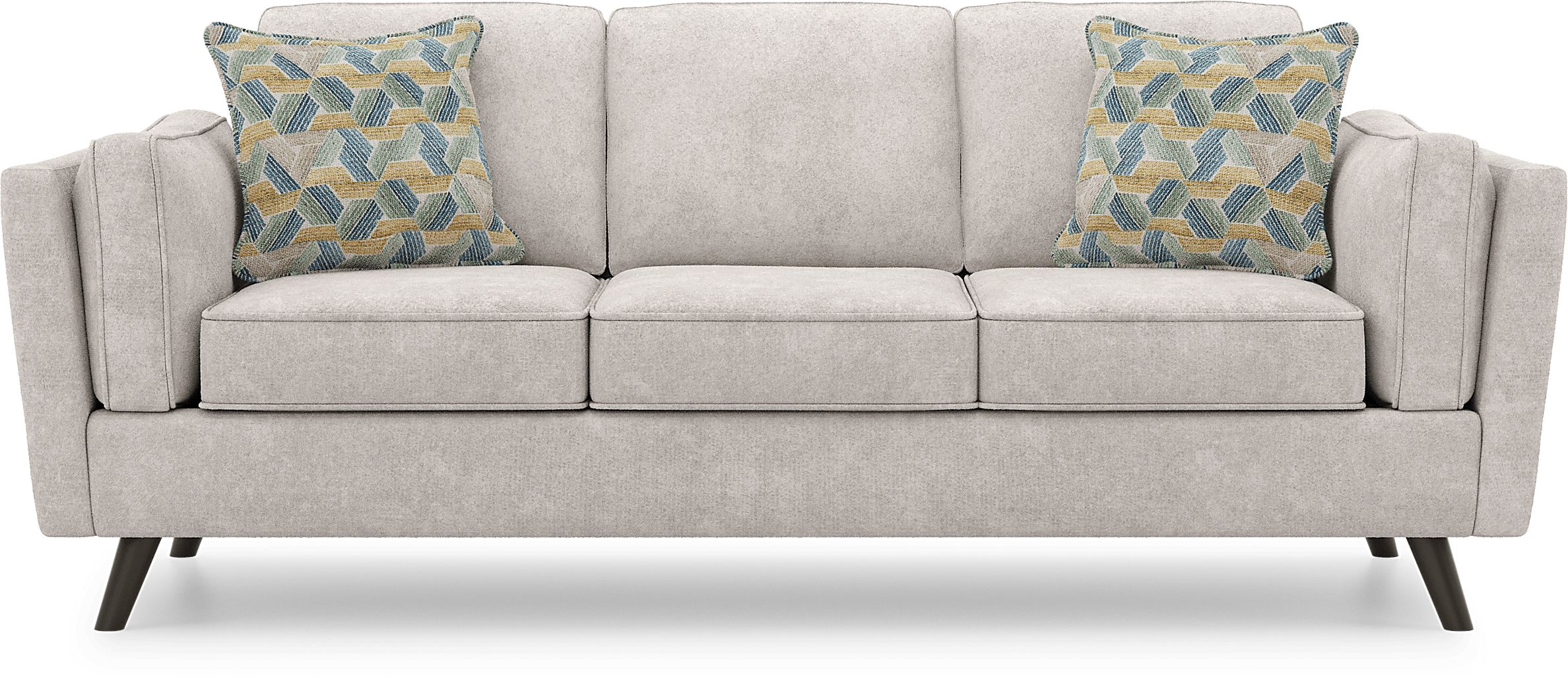 Drew & Jonathan Arlington Platinum Beige Chenille Fabric Premium ...