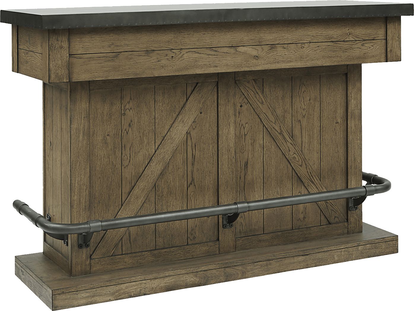Arwine Brown Dark Wood Bar | Rooms to Go