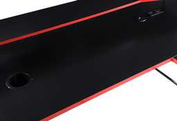 Arya Black,Red Black,Colors Gaming Desk | Rooms to Go