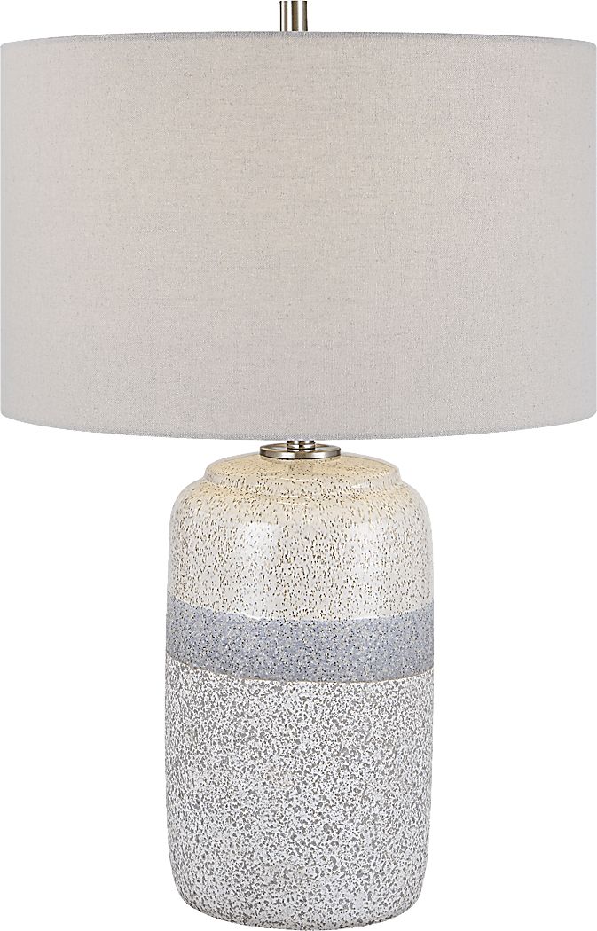 Asher Edge Gray Table Lamp | Rooms to Go