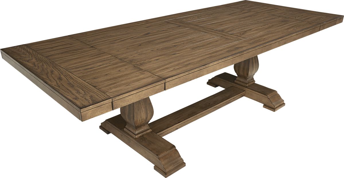 Asheville Light Oak Wood Dining Table | Rooms to Go