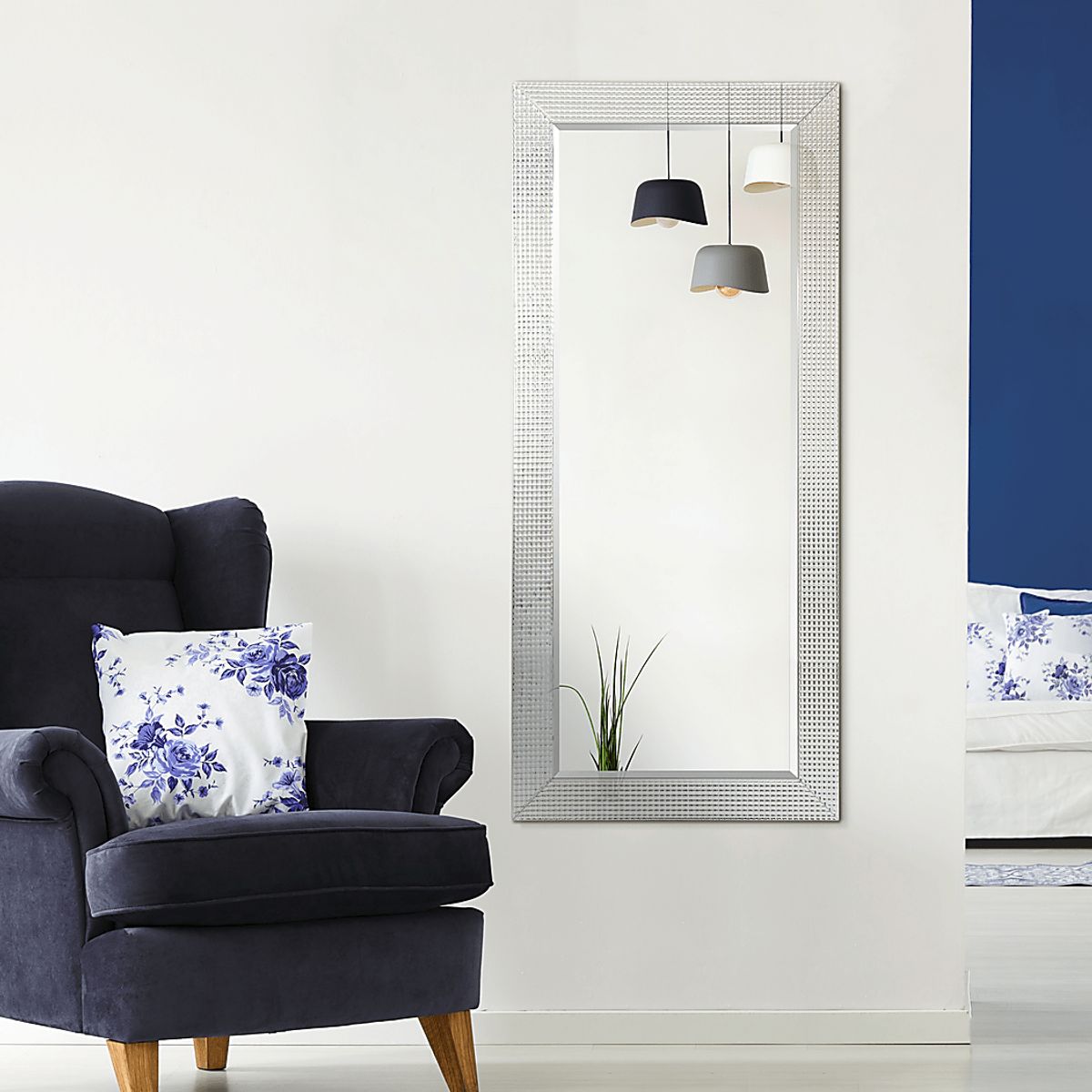 Asley Silver Gray Mirror | Rooms to Go
