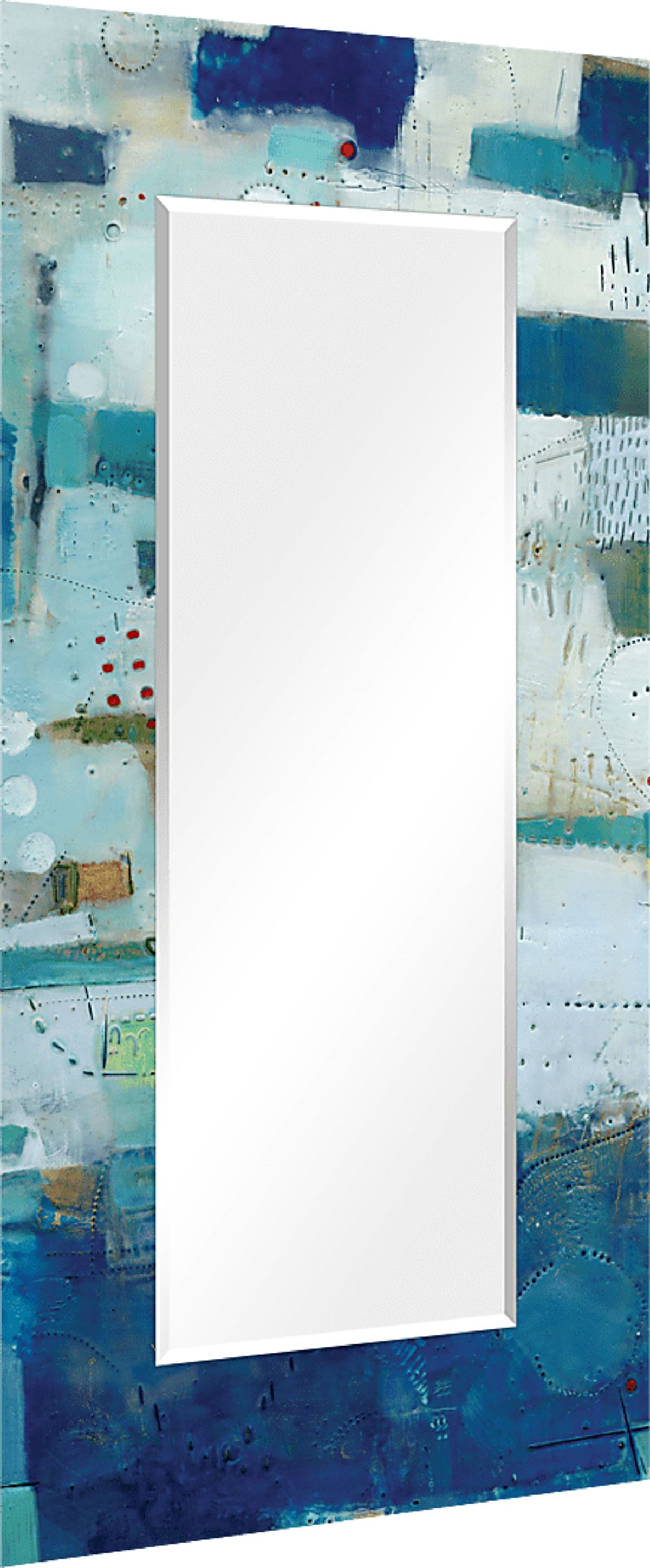 Asriel Blue Mirror | Rooms to Go