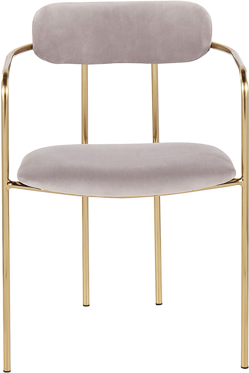 Astellan Silver Arm Chair, Set of 2 - Rooms To Go