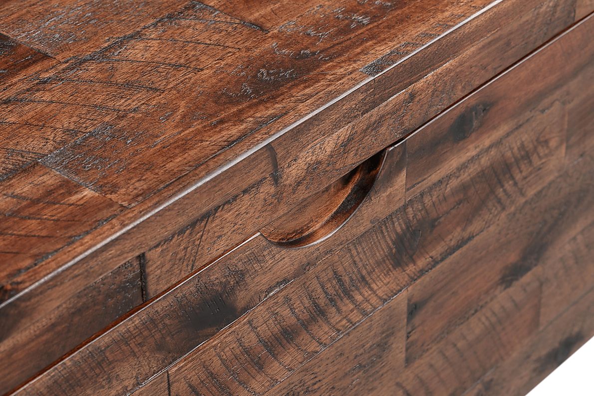 Athalien Brown Storage Bench - Rooms To Go