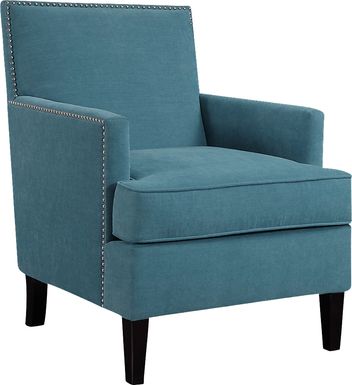Blue Accent Chairs: Teal, Navy, Turquoise & Light Blue