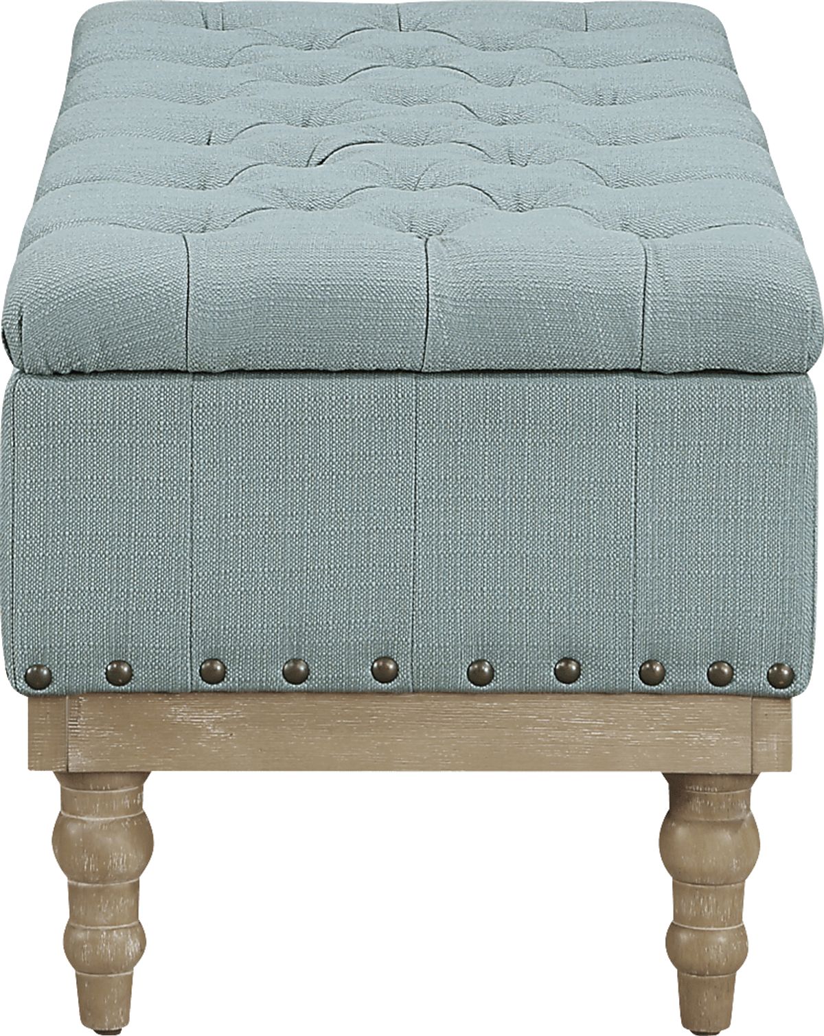 Stunning Blue Storage Bench Photos