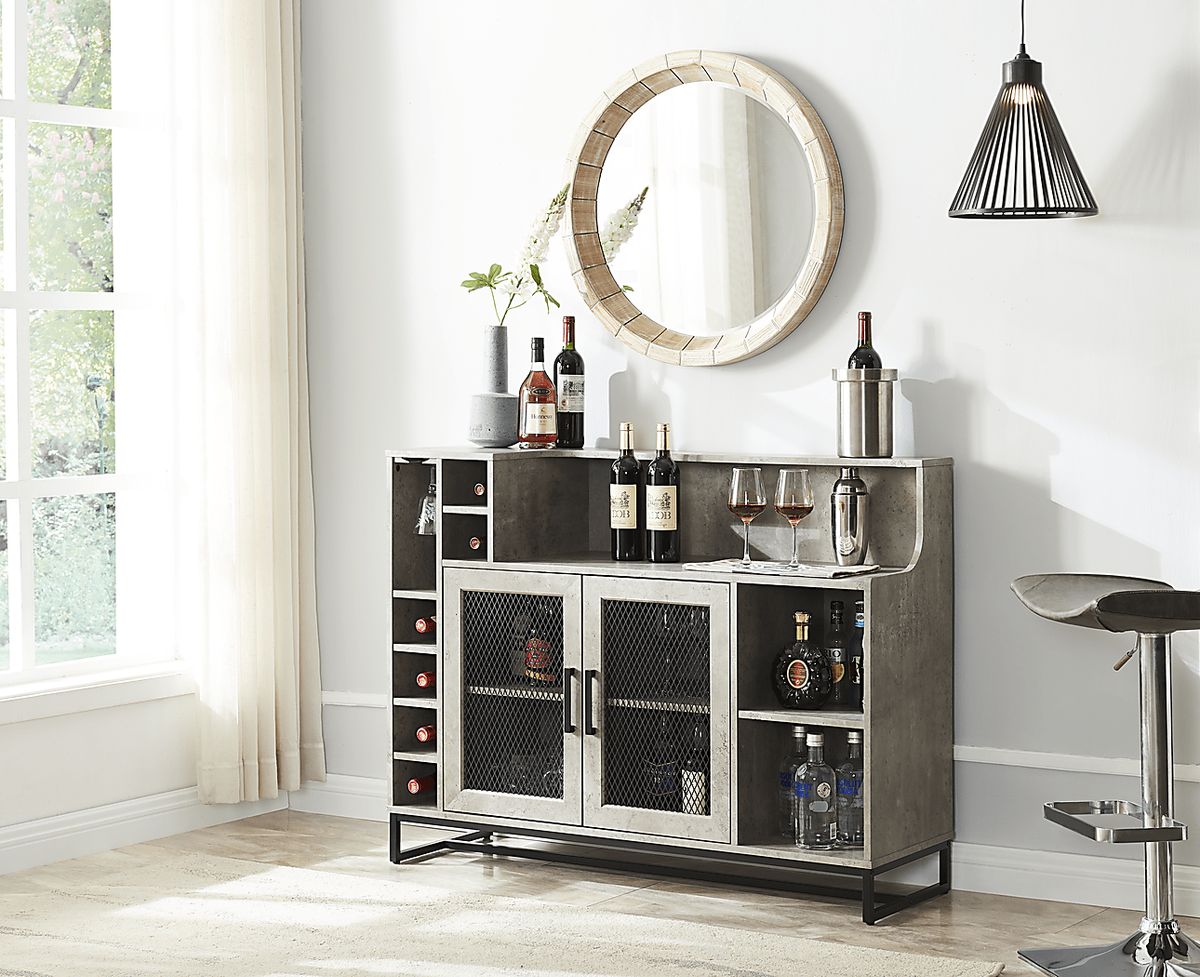 Aultwoods Gray Server | Rooms to Go