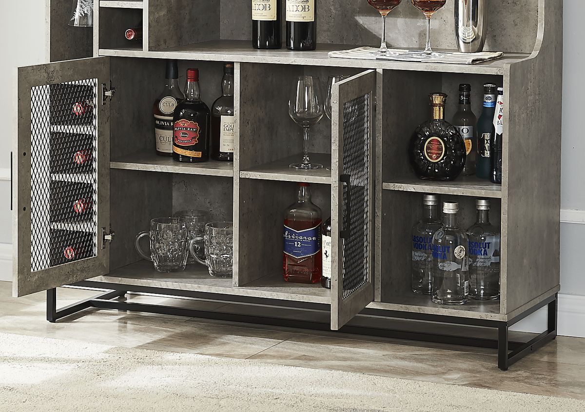 Aultwoods Gray Server | Rooms to Go