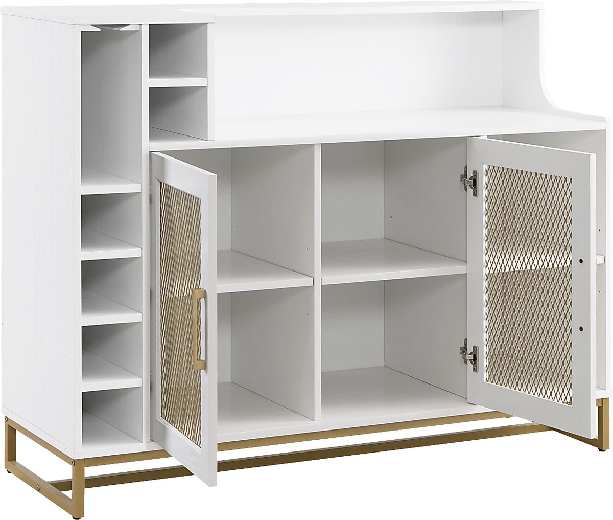 Aultwoods White Colors,White Server | Rooms to Go