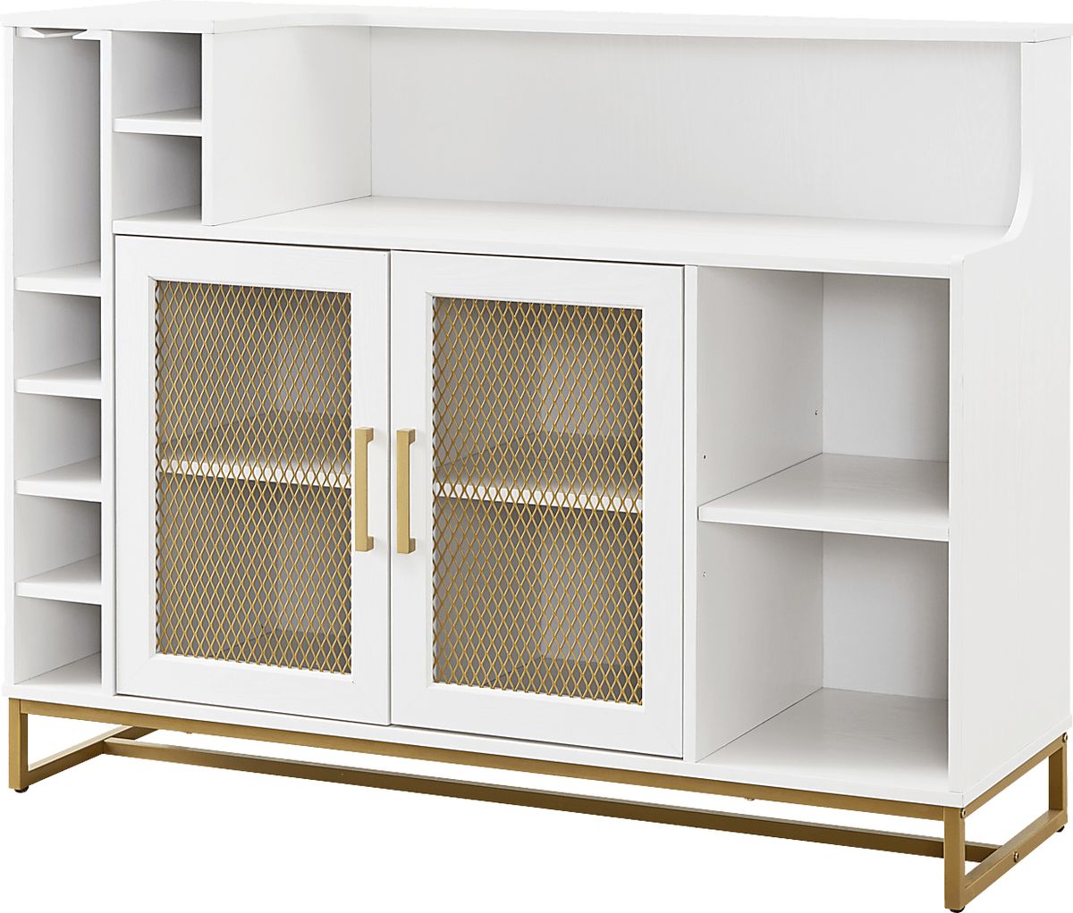 Aultwoods White Colors,White Server | Rooms to Go