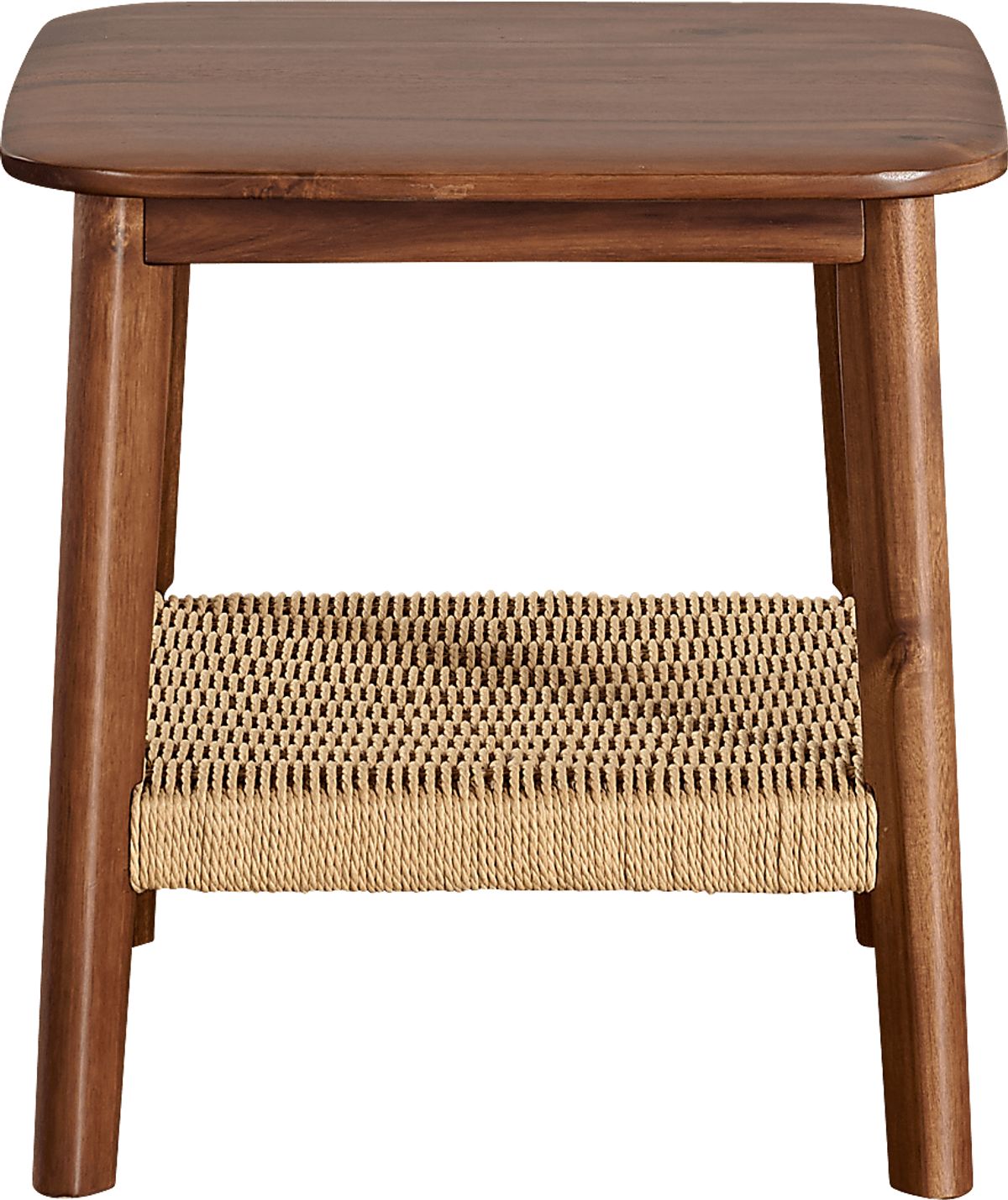 Aureli Chestnut Dark Wood End Table | Rooms to Go