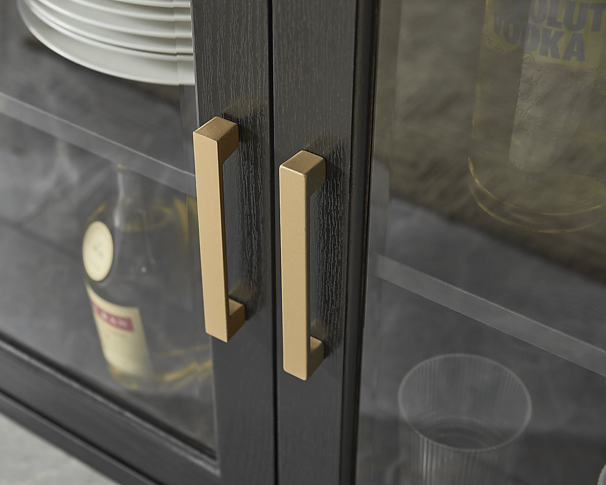 Auxier Black Black,Colors Server | Rooms to Go