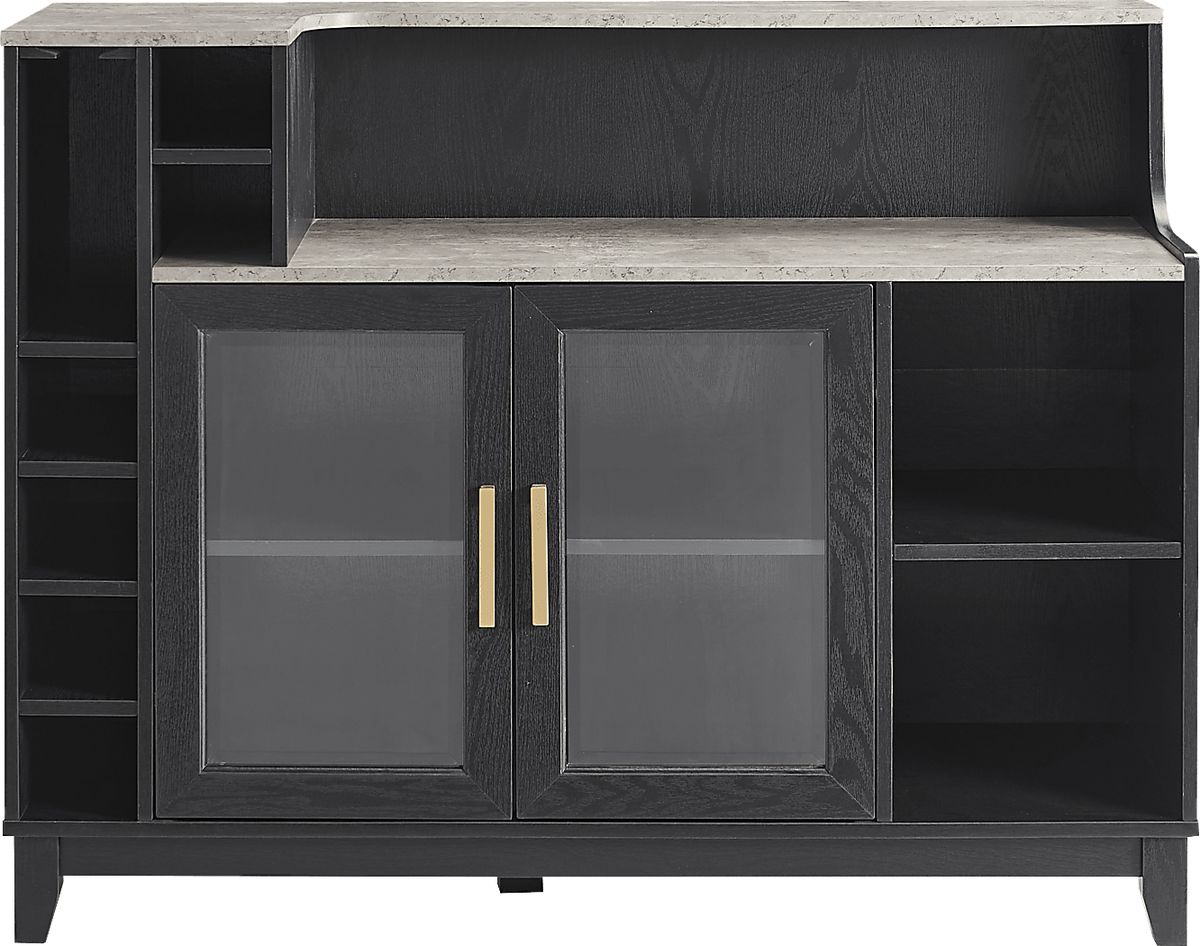 Auxier Black Black,Colors Server | Rooms to Go