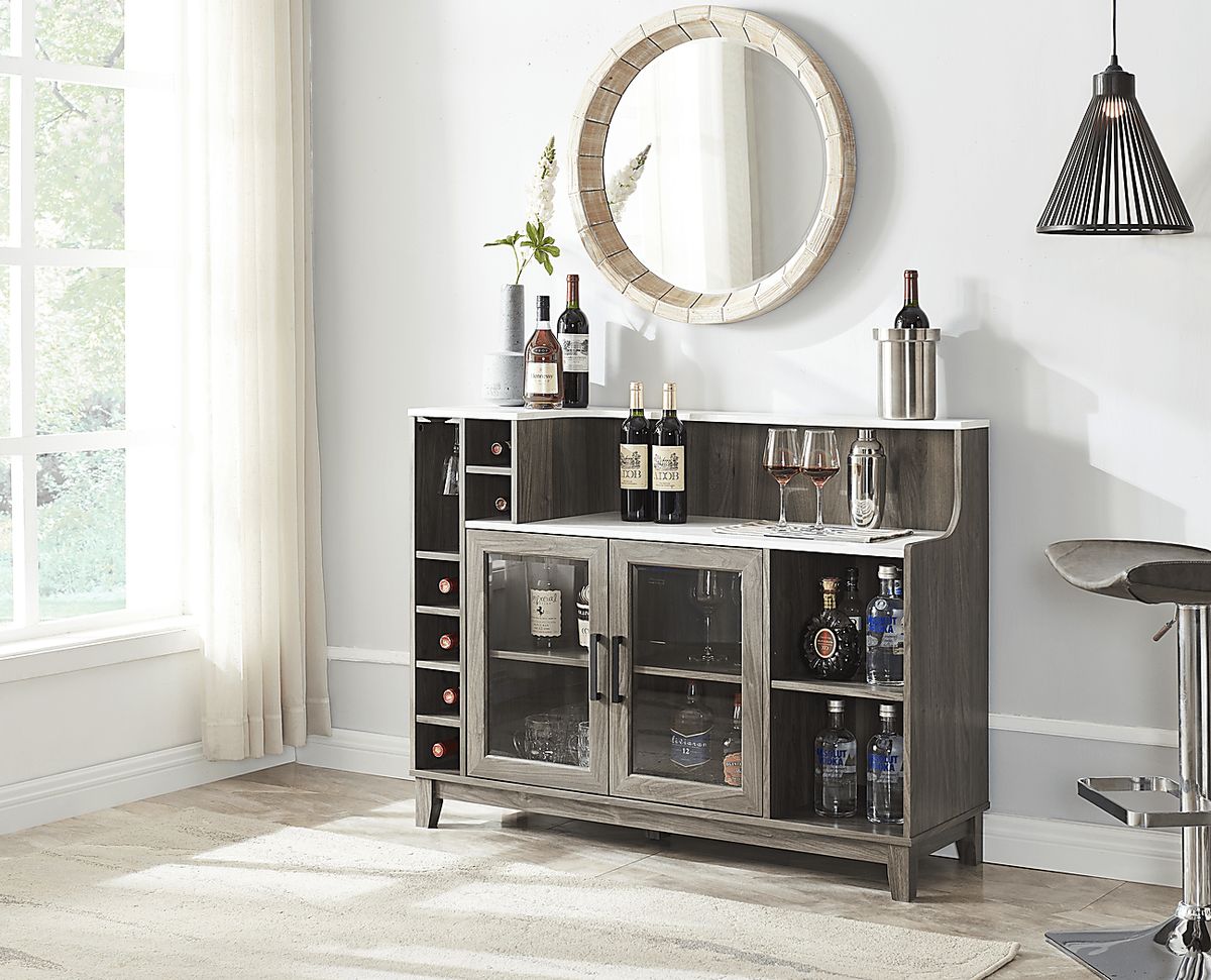 Auxier Gray Server | Rooms to Go