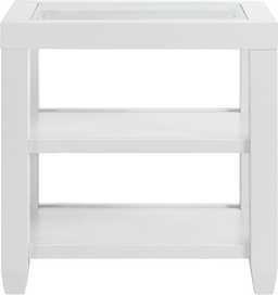 Avati White Colors,White Chairside Table | Rooms to Go