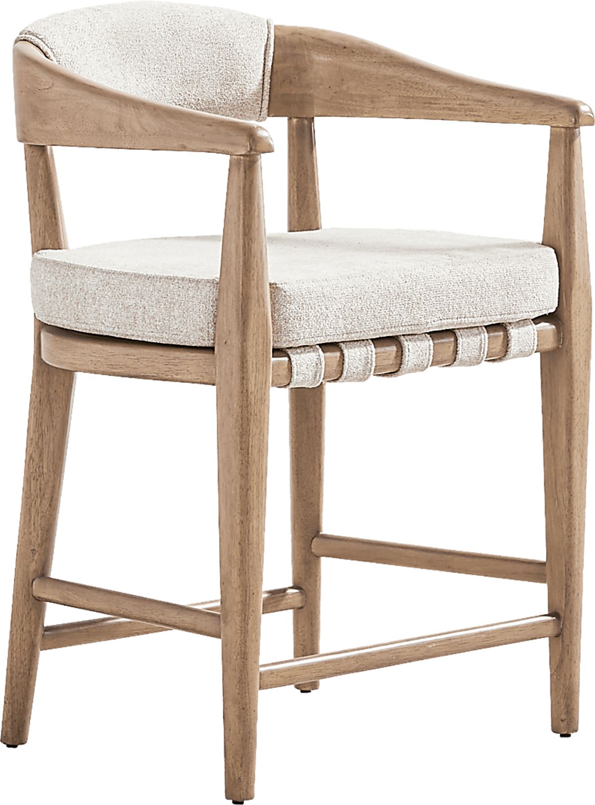 Avellino Sand Light Wood Counter Height Stool | Rooms to Go